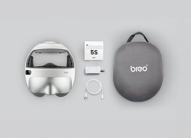 Breo iDream 5S | The Best Cordless Electric Head Massager Helmet – Breo® Official Website